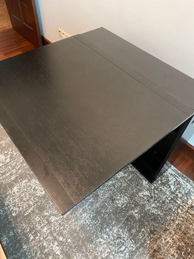 Crate and Barrel Gateleg Dropleaf Fold Away Table, Furniture & Home ...