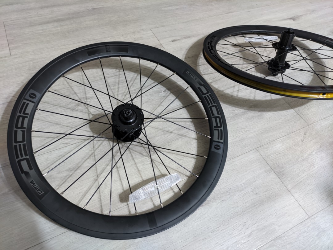 Decaf 451 Wheelset, Sports Equipment, Bicycles & Parts, Parts ...