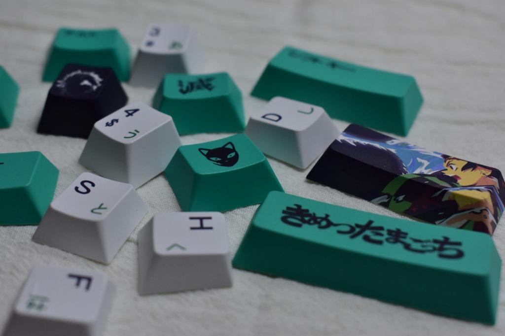 Demon Slayer (Tanjiro) Keycaps, Computers & Tech, Parts & Accessories ...
