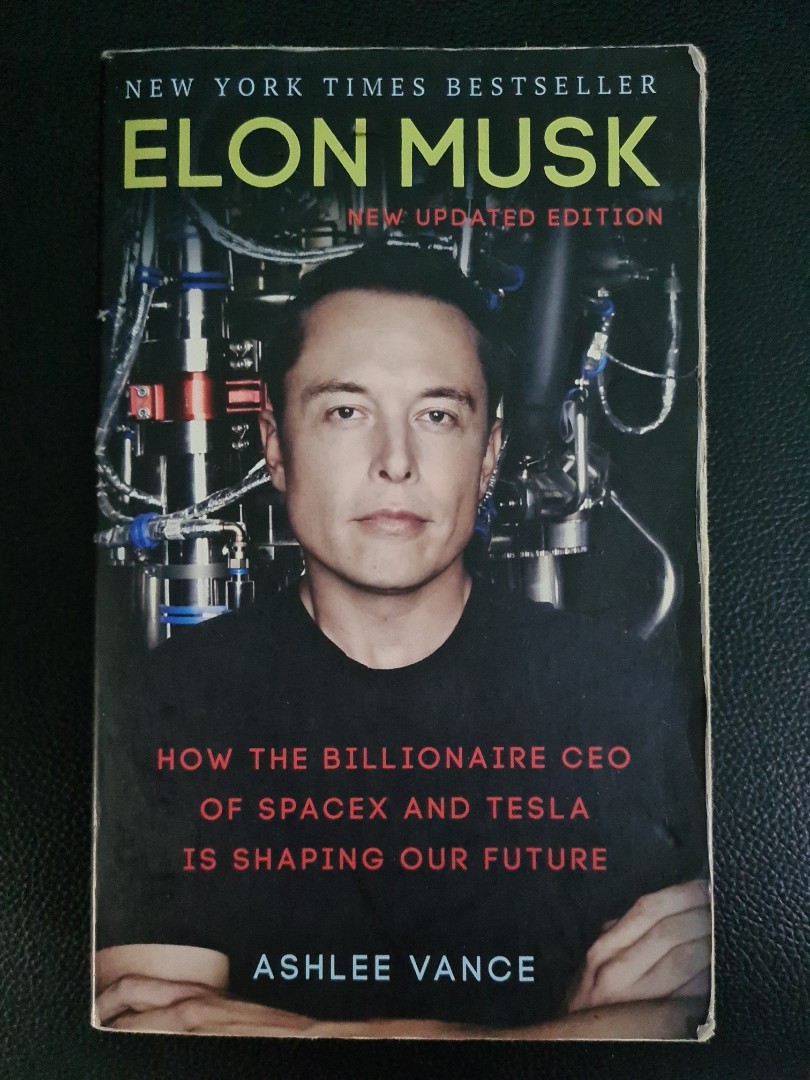 Elon Musk's Biography by Ashlee Vance, Hobbies & Toys, Books ...