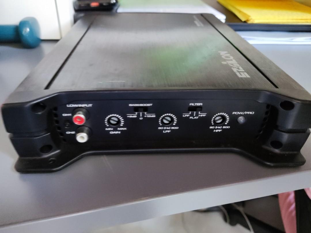 Epsilon 2 channel amp, Car Accessories, Electronics & Lights on Carousell