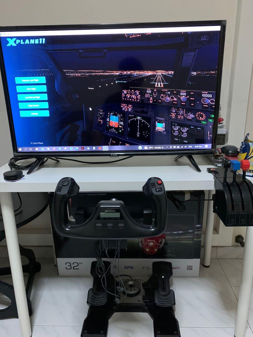 Flight Simulator Set up, Video Gaming, Gaming Accessories, Controllers ...