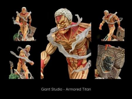Giant Studio - Armored Titan 铠之巨人, Hobbies & Toys, Collectibles ...