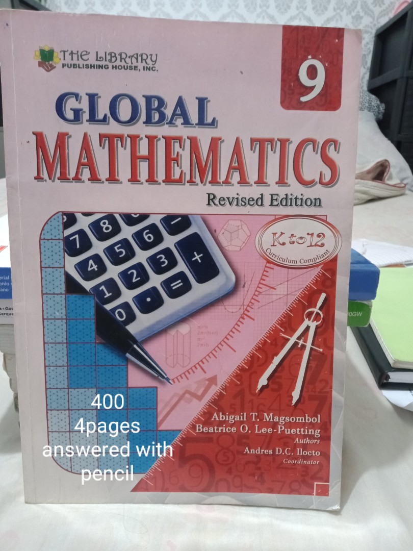 Global Math Grade 9, Hobbies & Toys, Books & Magazines, Textbooks on ...