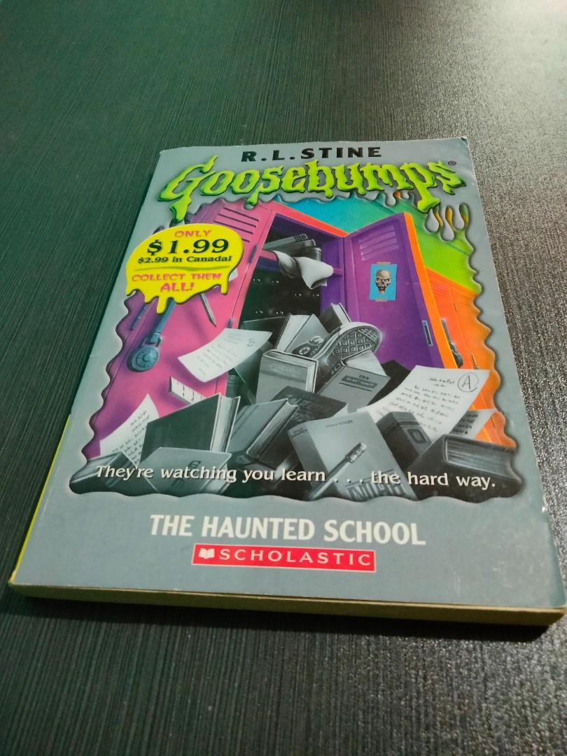 Goosebumps "The Haunted School", Hobbies & Toys, Books & Magazines ...