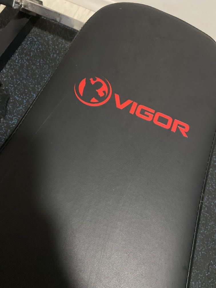 Gym Equipment Vigor home gym bench press setup, Sports Equipment ...