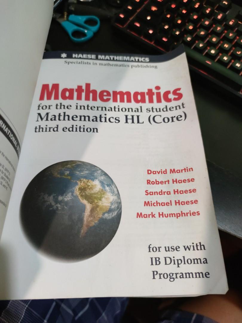 Haese Mathematics HL (Core) for international students, Hobbies & Toys ...