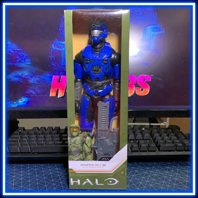 Halo Infinite 12 inch Figure Series - Spartan Mark V [B] with Shock ...