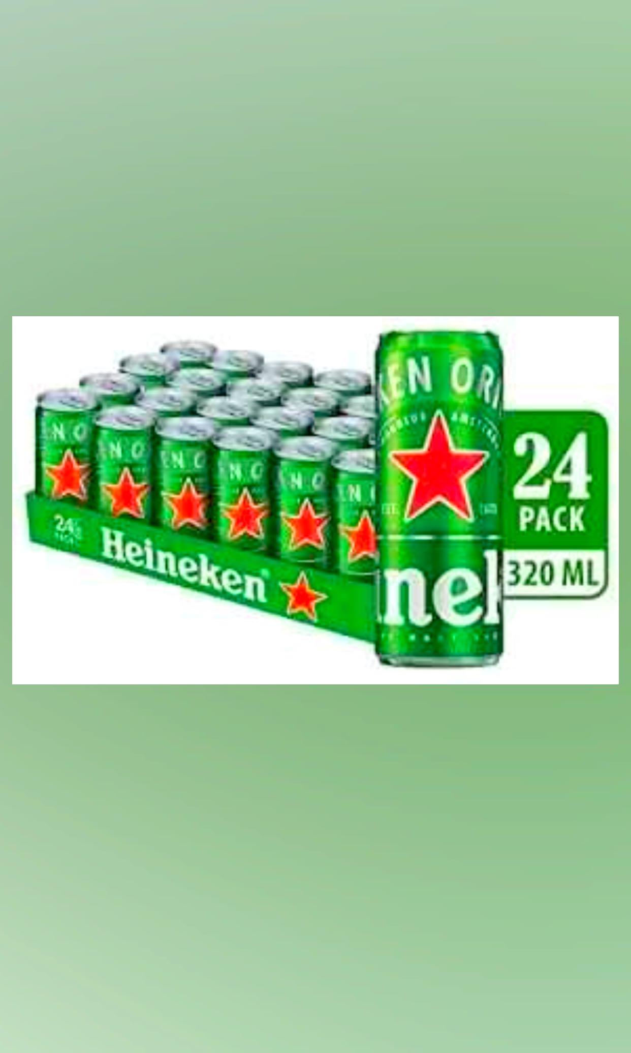 Heineken slim can, Food & Drinks, Alcoholic Beverages on Carousell