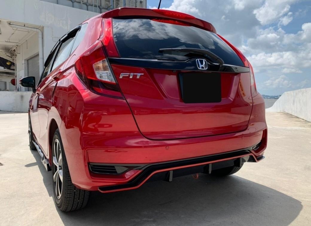 Honda Fit Bodykit Honda Jazz Rear Diffuser, Car Accessories ...