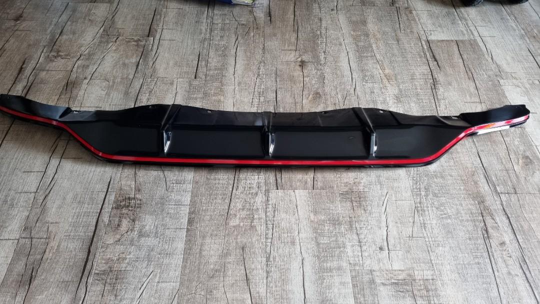 Honda Fit Bodykit Honda Jazz Rear Diffuser, Car Accessories ...