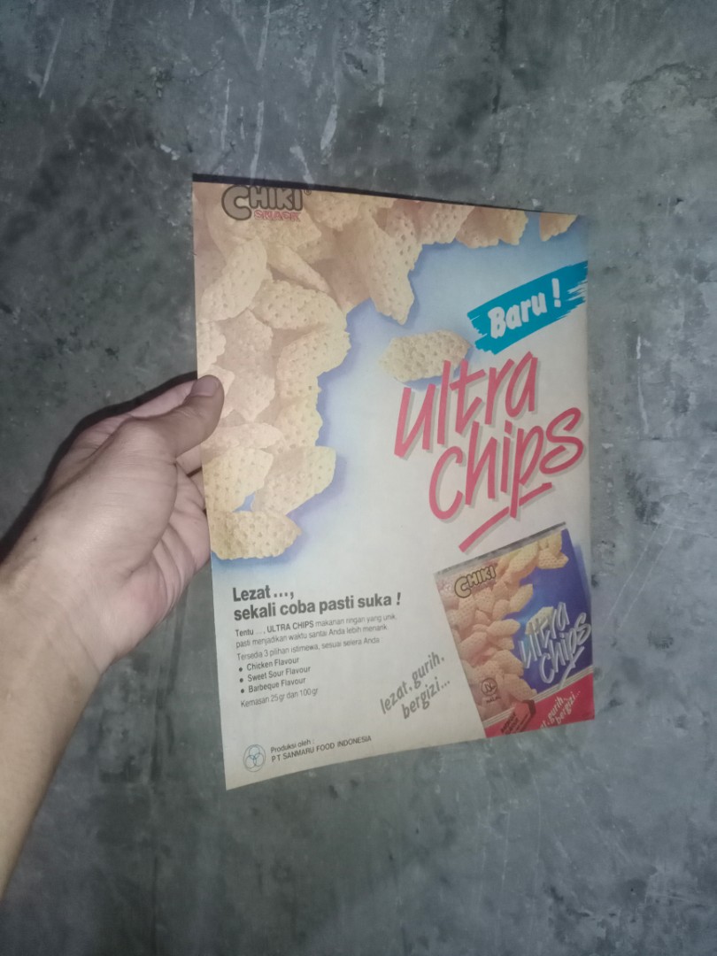 Iklan jadul Chiki, Antik, Pajangan di Carousell