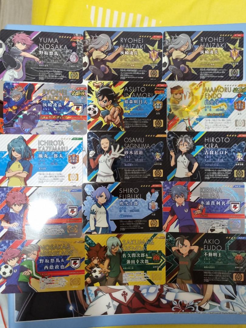 Inazuma Eleven Trading Card Game Collection, Hobbies & Toys ...