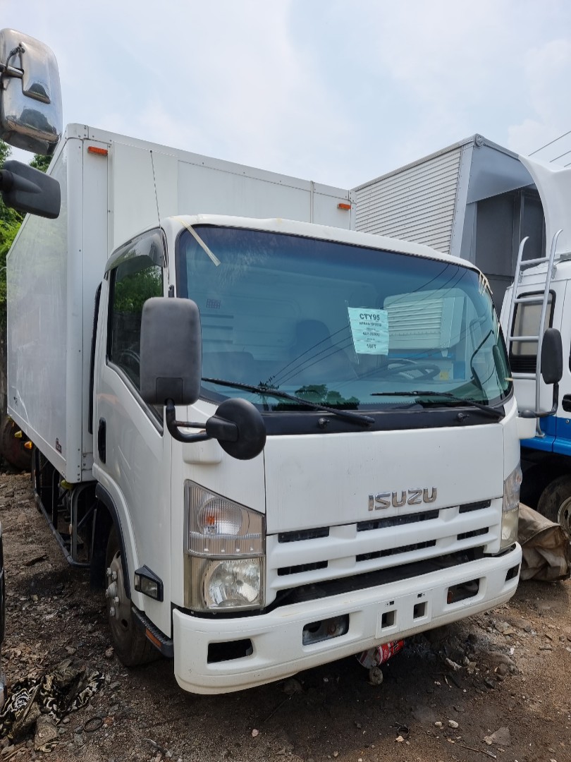 Isuzu elf freezer van 16ft 4jj1 6w, Special Vehicles, Heavy Vehicles on ...