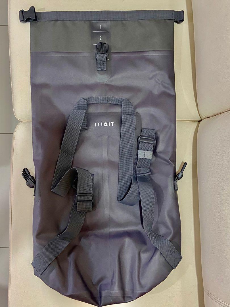 New Stock - ITIWIT Decathlon Waterproof Bag 30L - Grey Colour, Men's ...