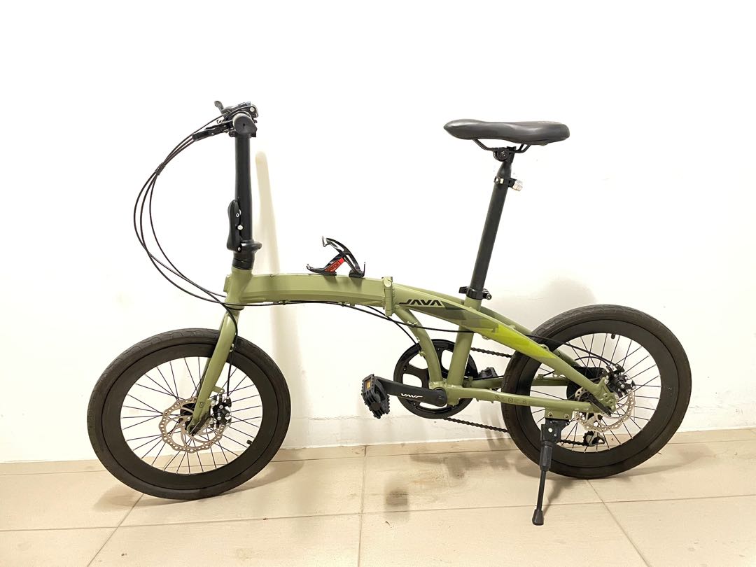 JAVA ZELO V2 Foldable Bike, Sports Equipment, Bicycles & Parts ...