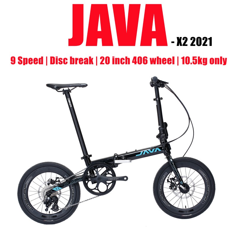 JAVA X2 folding bike/foldable bike - 2021 version | 20 inches wheelset ...