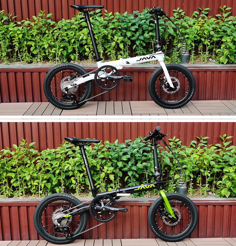 JAVA X2 folding bike/foldable bike - 2021 version | 20 inches wheelset ...