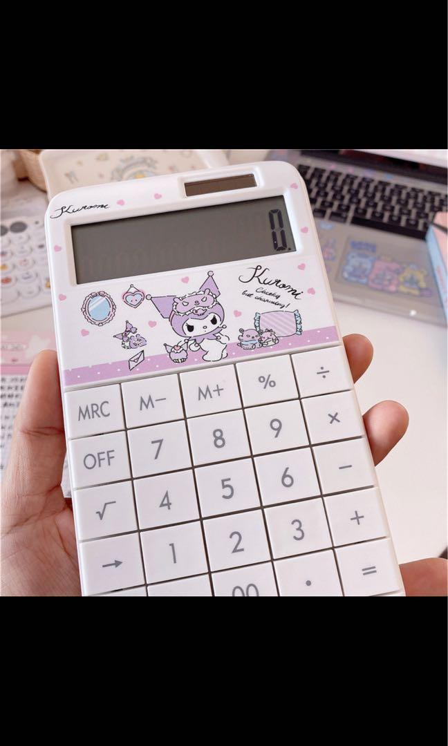 Kuromi calculator, Mobile Phones & Gadgets, Other Gadgets on Carousell
