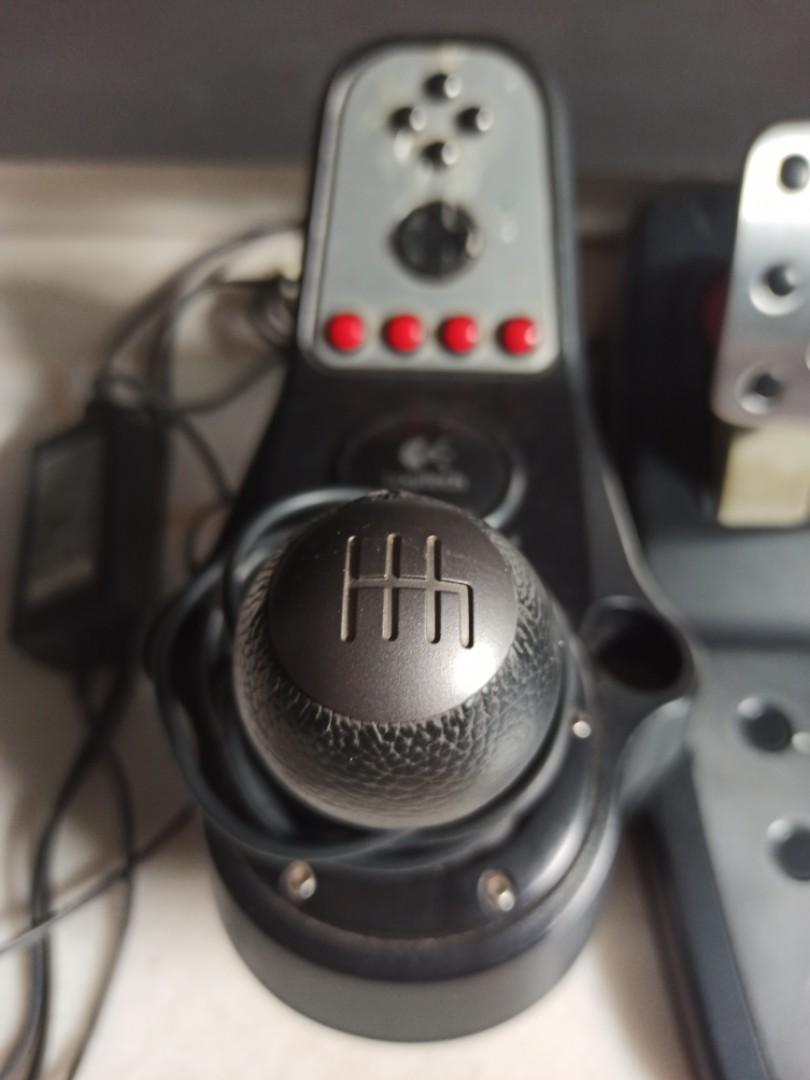 Logitech G27 Driving Wheel + Shifter, Video Gaming, Gaming Accessories ...