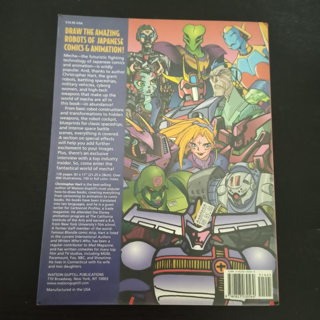 Mecha Mania - How to draw mecha, Hobbies & Toys, Books & Magazines, Comics & Manga on Carousell