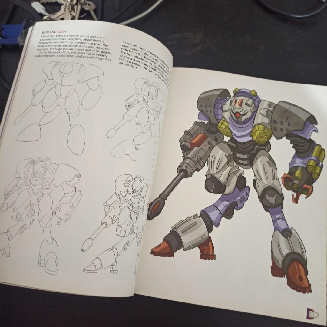 Mecha Mania - How to draw mecha, Hobbies & Toys, Books & Magazines ...