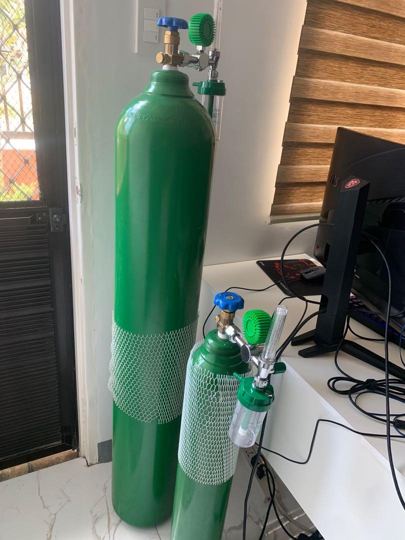 50 lbs Medical Oxygen Tank / We deliver right away!, Health & Nutrition ...