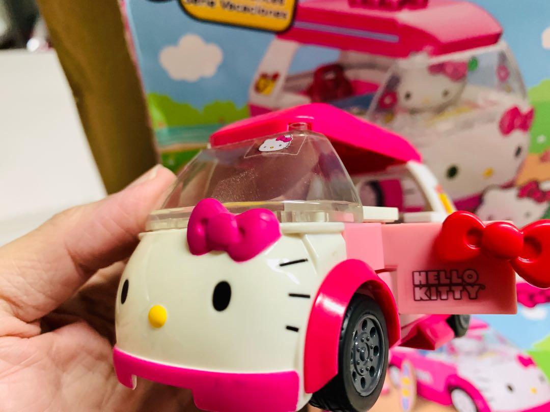 Mega Bloks Hello Kitty Camper, Hobbies & Toys, Toys & Games on Carousell