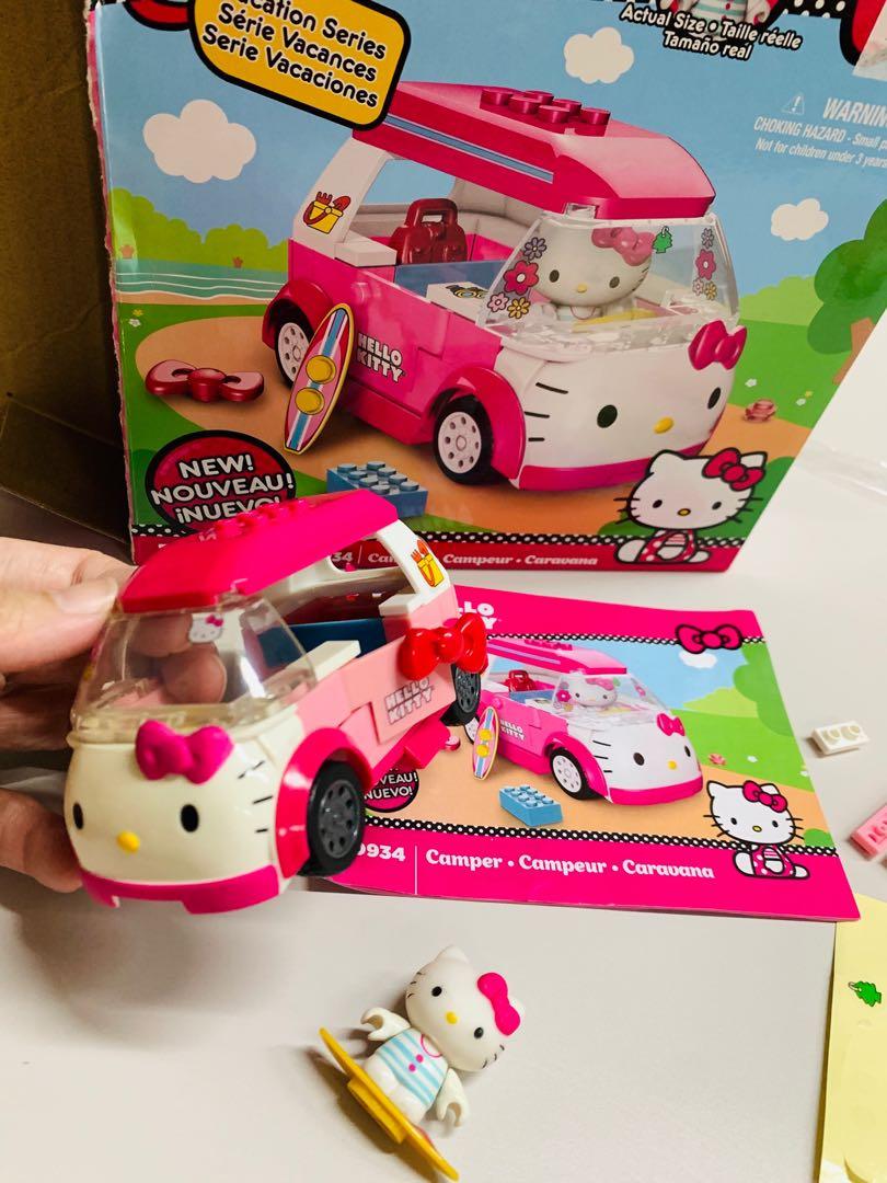 Mega Bloks Hello Kitty Camper, Hobbies & Toys, Toys & Games on Carousell