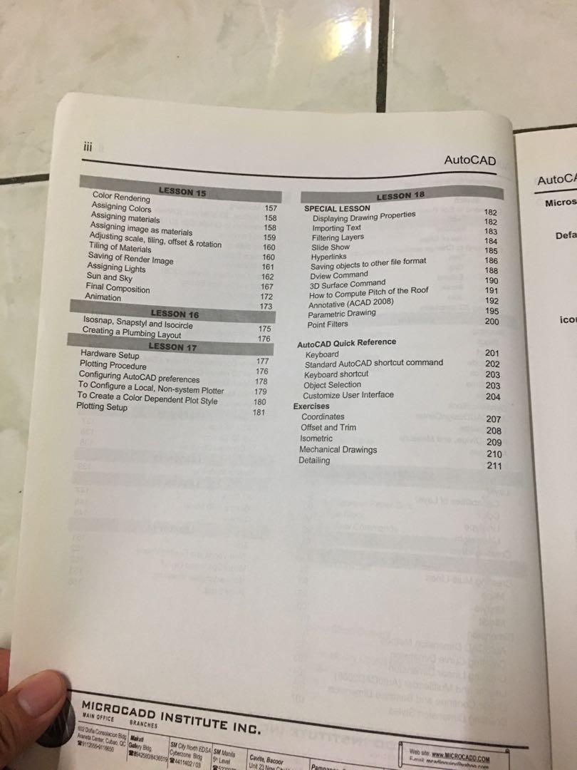 Microcadd Student Manual, Hobbies & Toys, Books & Magazines, Assessment ...