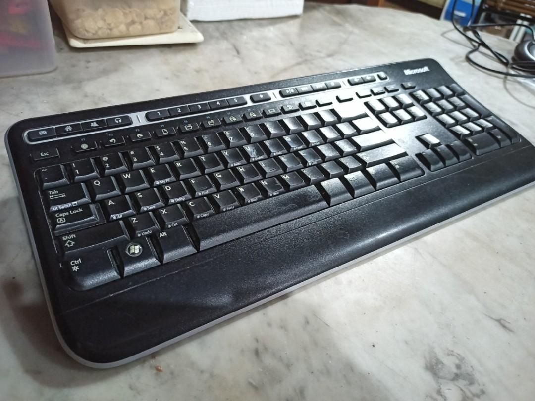 Microsoft Wireless Keyboard And Mouse Computers And Tech Parts And Accessories Computer Keyboard On