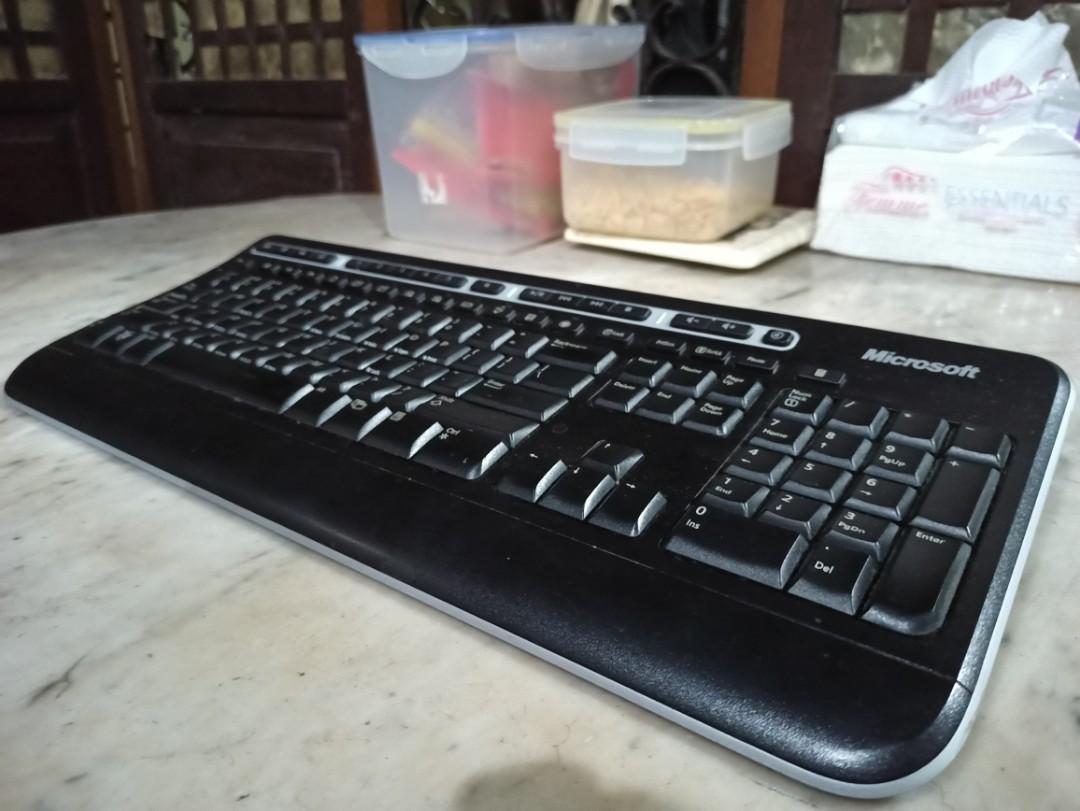 Microsoft Wireless Keyboard And Mouse Computers And Tech Parts And Accessories Computer Keyboard On