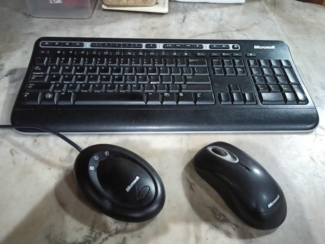 Microsoft Wireless Keyboard And Mouse Computers And Tech Parts And Accessories Computer Keyboard On