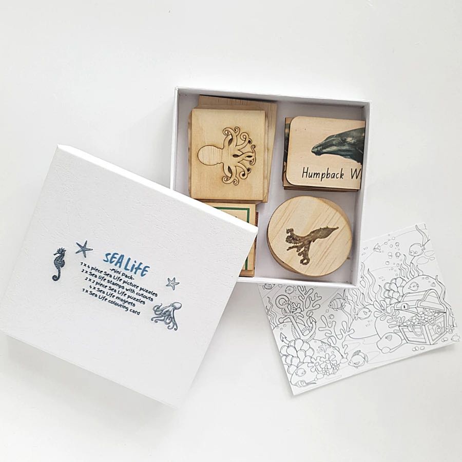 Mini Sea Life Activity Pack | Montessori Educational Tool, Hobbies ...