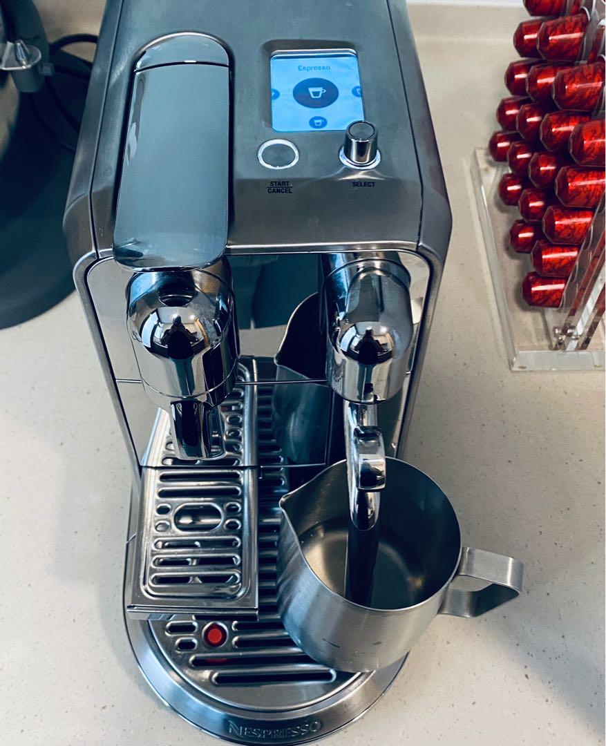 Nespresso Creatista Plus, TV & Home Appliances, Kitchen Appliances ...
