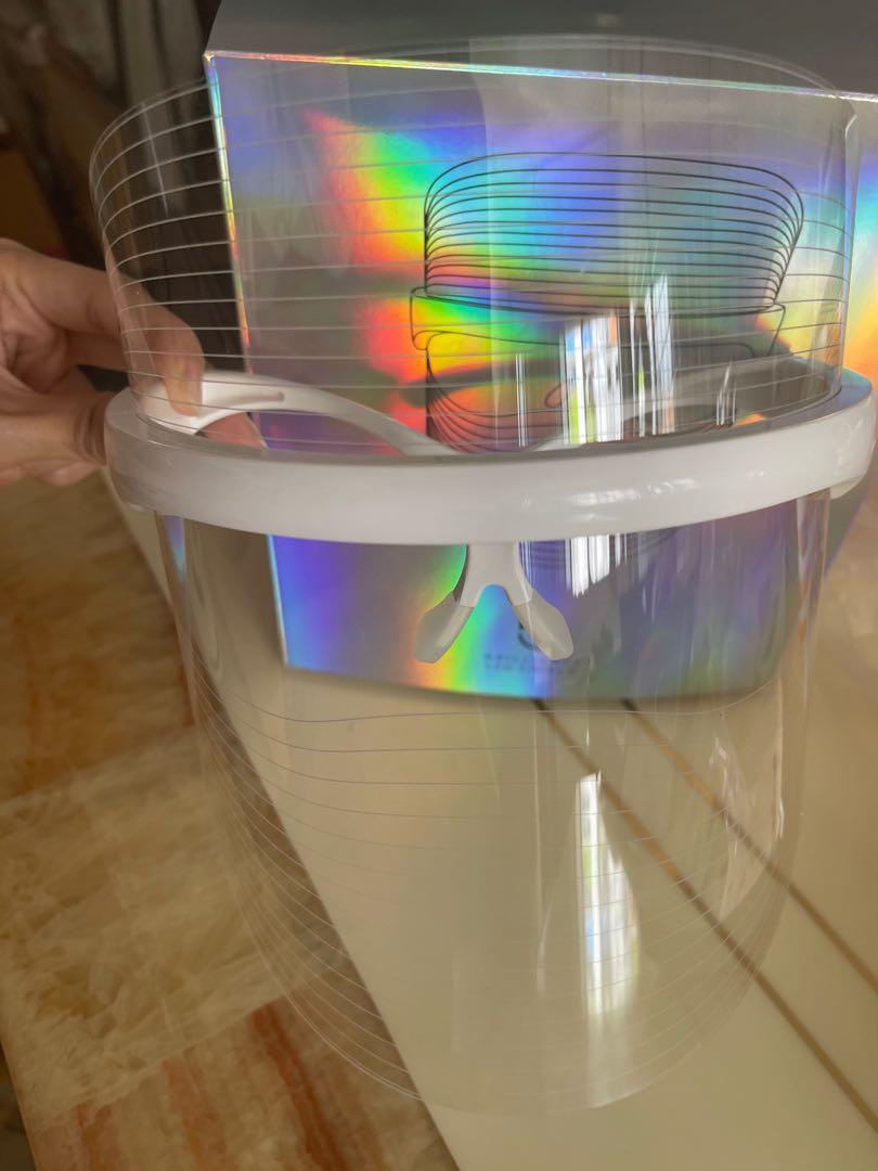 New ONLY AESTHETICS LED FACE SHIELD, Beauty & Personal Care, Face, Face ...