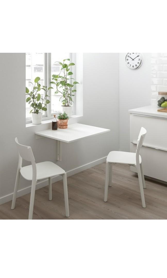 Norberg wall mounted table, Furniture & Home Living, Furniture, Tables ...
