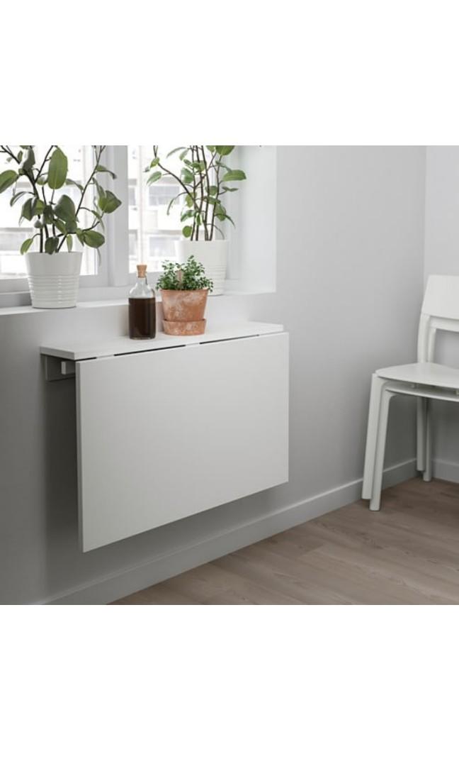 Norberg wall mounted table, Furniture & Home Living, Furniture, Tables ...