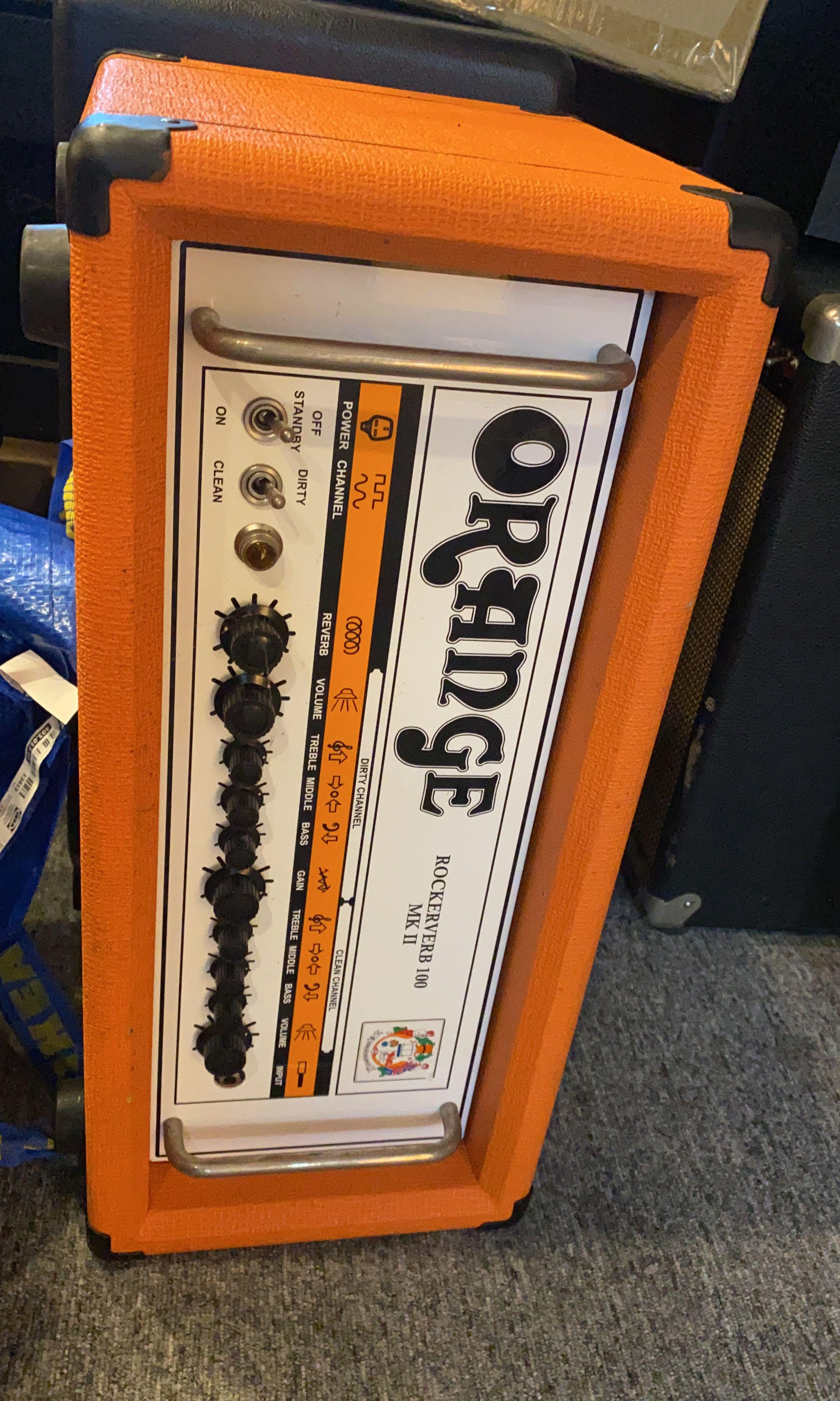 Orange Rockerverb 100, Hobbies & Toys, Music & Media, Musical ...