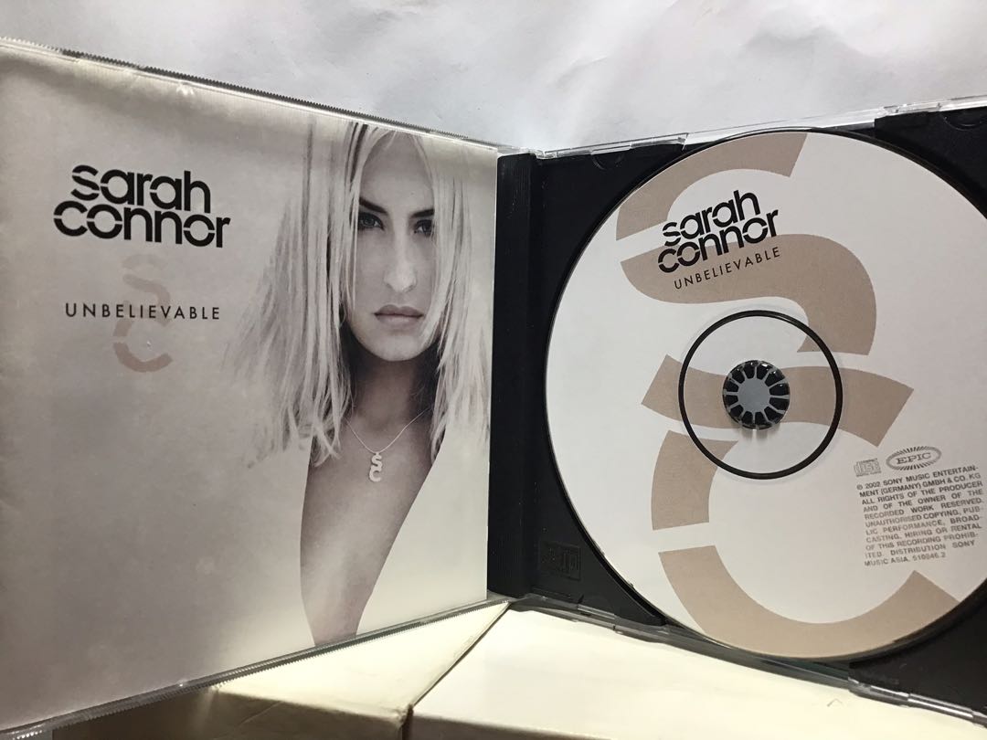 ORIGINAL 2002 PRESS Sarah Connor - Unbelievable OOP CD Anubis Pop ...