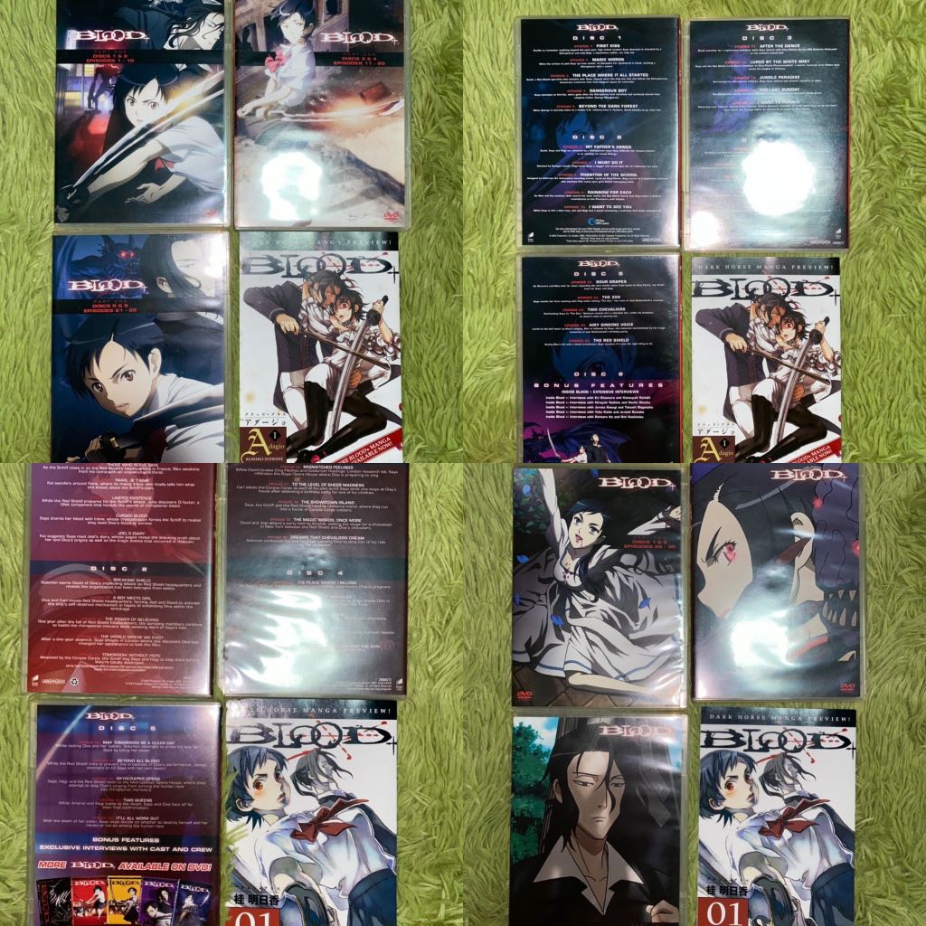 Original Anime CD DVD Collector’s Set : Blood Plus + (Complete series ...