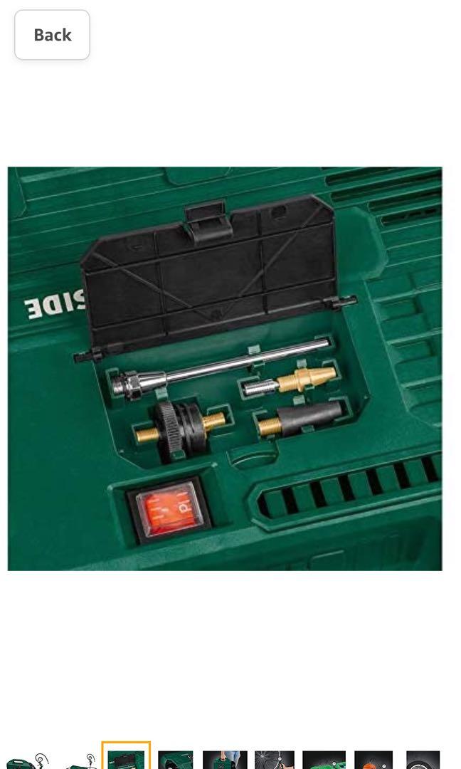 Parkside® Compressor PKZ 180 C5 Mobile Handy Compressor, Car ...