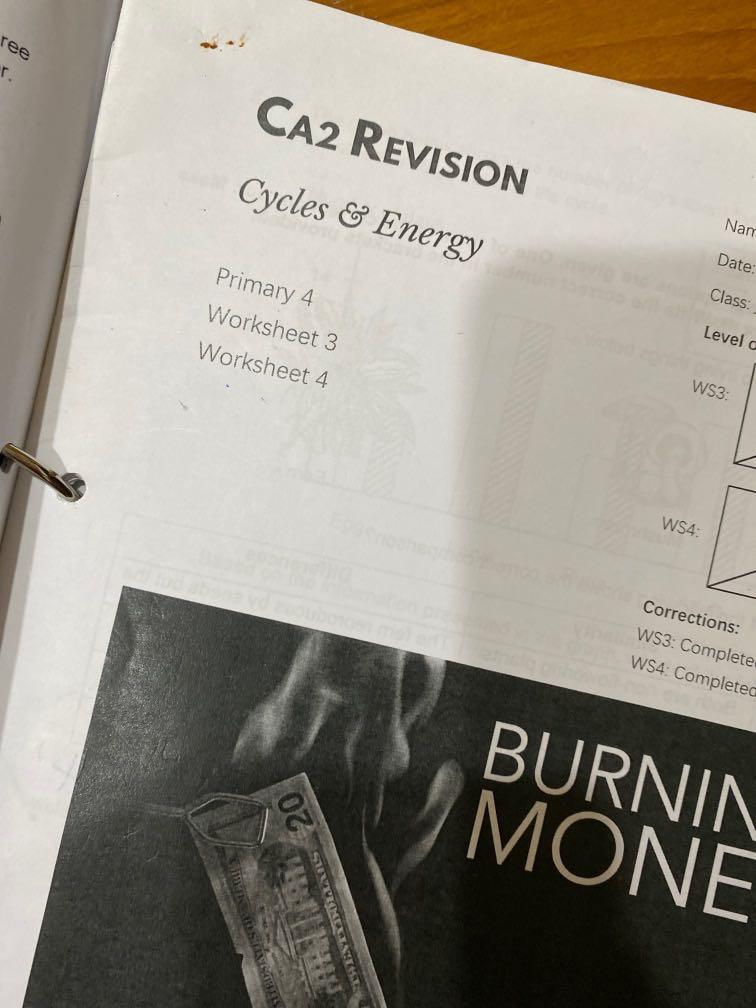 P4 Perceptum SCIENCE worksheets and notes, Hobbies & Toys, Books ...