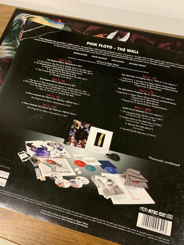絕版Pink Floyd - The Wall (Immersion Box Set Audio CD 7disc), 興趣及遊戲, 收藏品及 ...