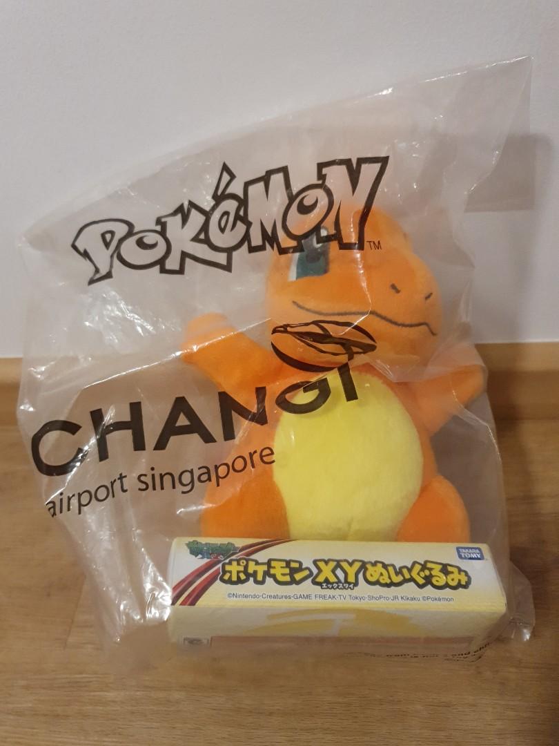 Pokémon Soft Toys - Popplio, Charmander - Takara Tomy, Changi Airport, Hobbies & Toys, Toys ...