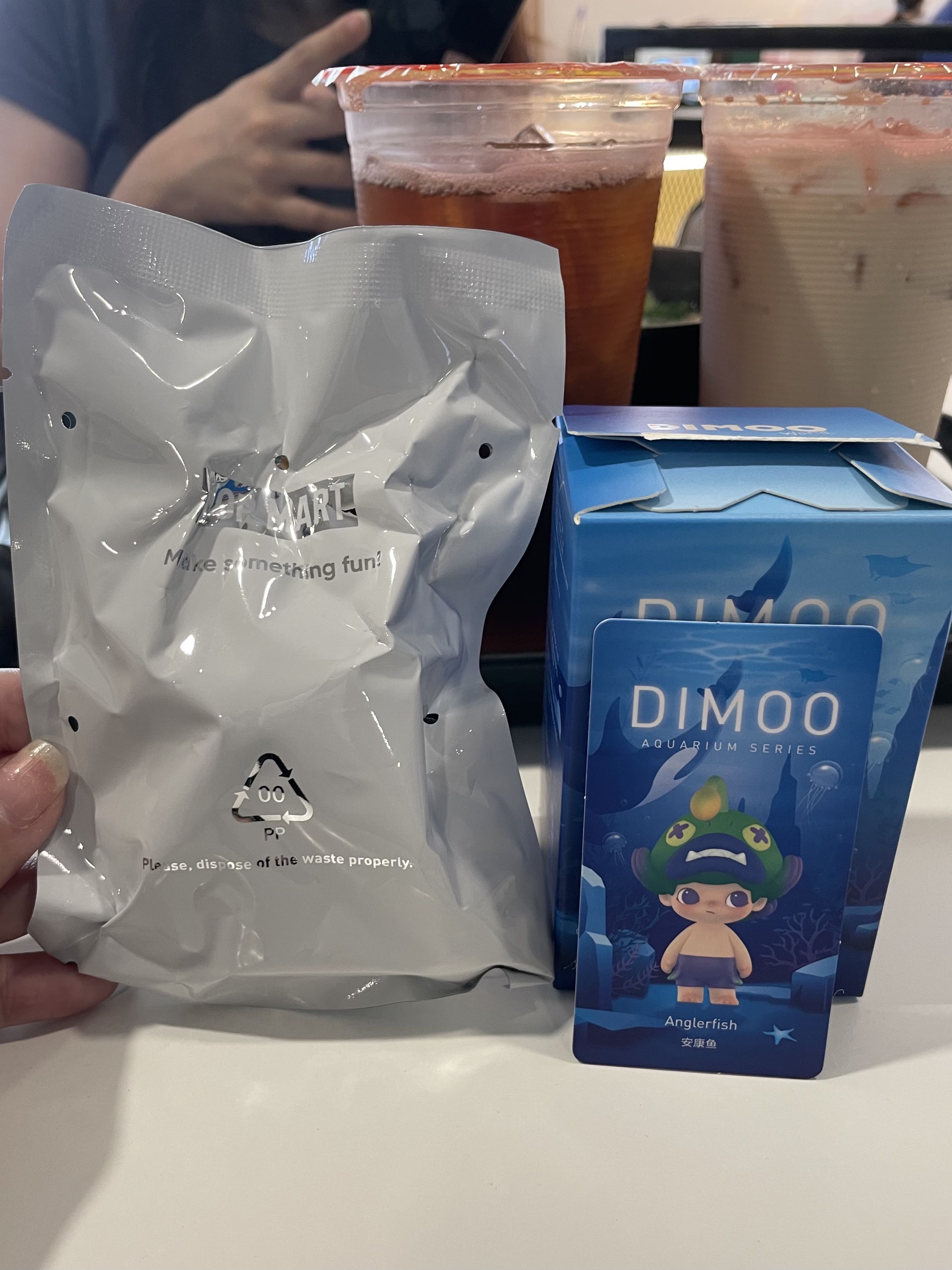 (BNIF) Popmart DIMOO Aquarius Series - Anglerfish, Seahorse, Killer ...