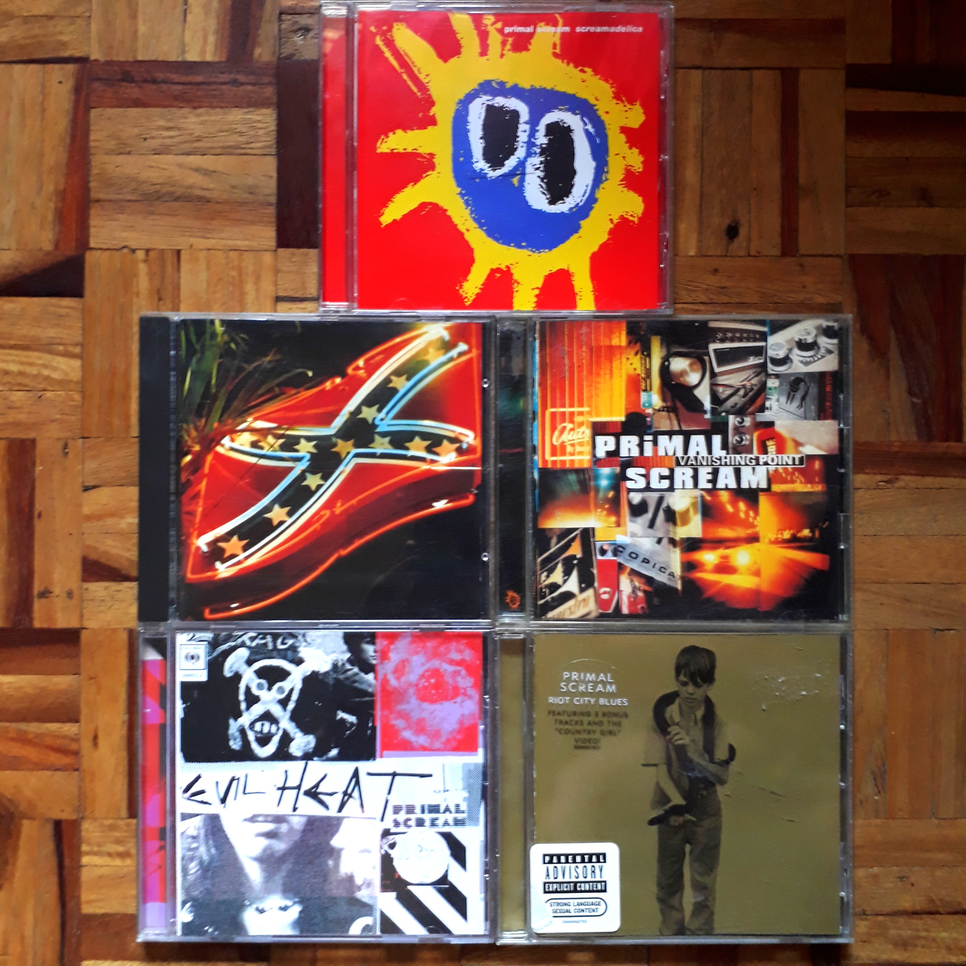 Primal Scream CD Collection, Hobbies & Toys, Music & Media, CDs & DVDs on Carousell