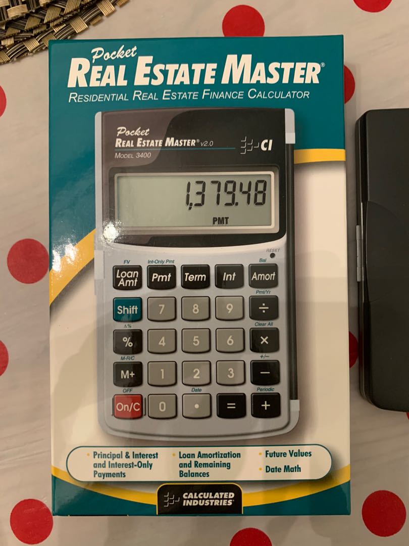 Real Estate Master calculator, Mobile Phones & Gadgets, Other Gadgets ...
