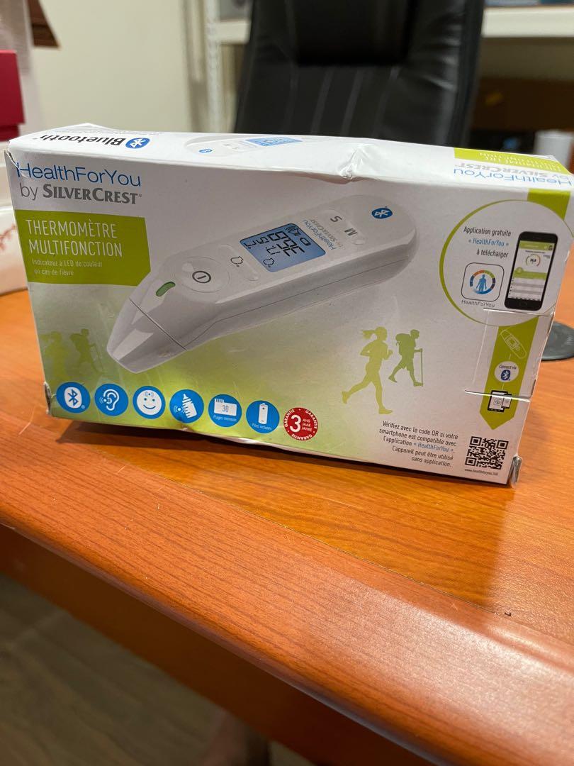 SILVERCREST Forehead and Ear Thermometer, Health & Nutrition ...