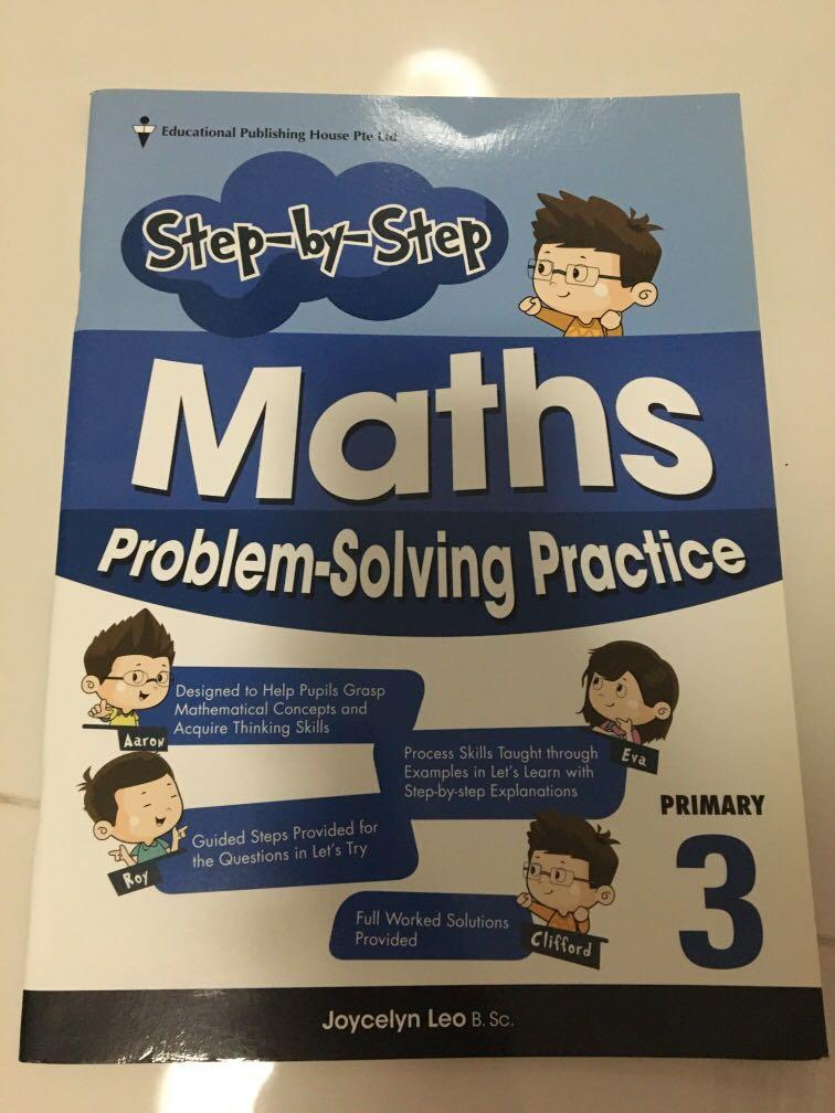 Step by step math problem solving practice P3, Hobbies & Toys, Books ...